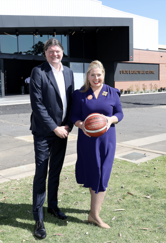 Bouncing into a New Era: Official Opening of the State Basketball ...